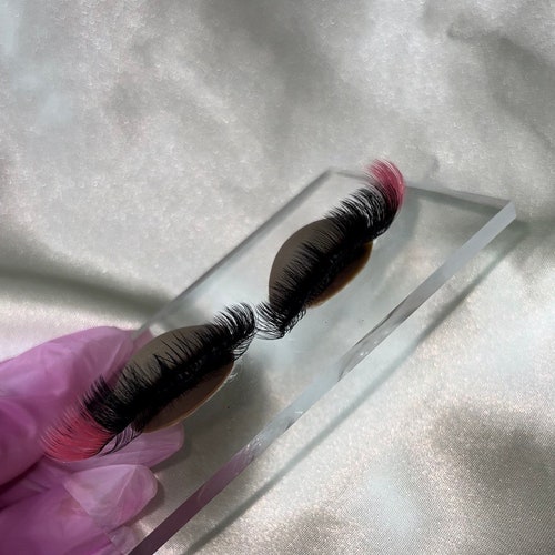 Custom Colored Eyelash Strips - Etsy