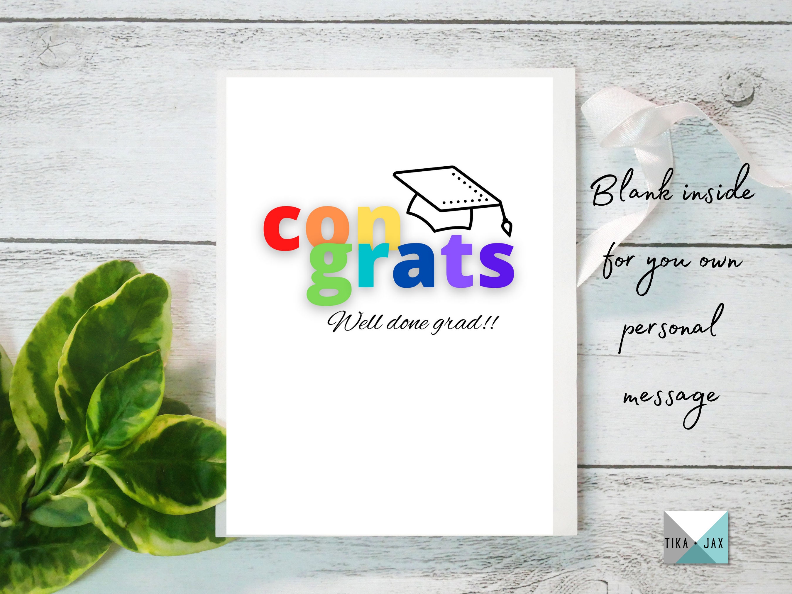 PRINTABLE Graduation Card, Graduate, Grad, High School, College ...