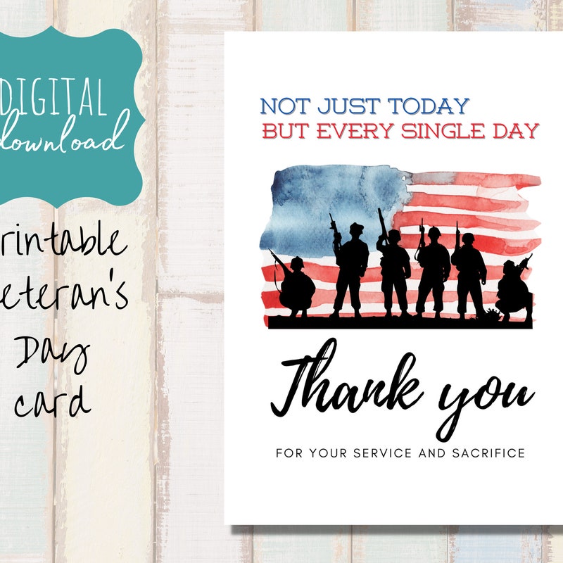 Veterans Day Cards - Etsy