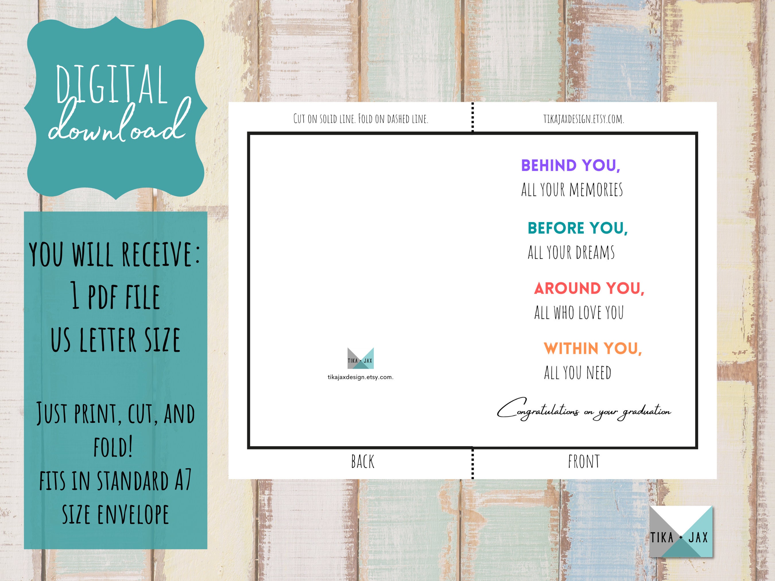 PRINTABLE Graduation Card, Graduate, New Grad, College, High School ...