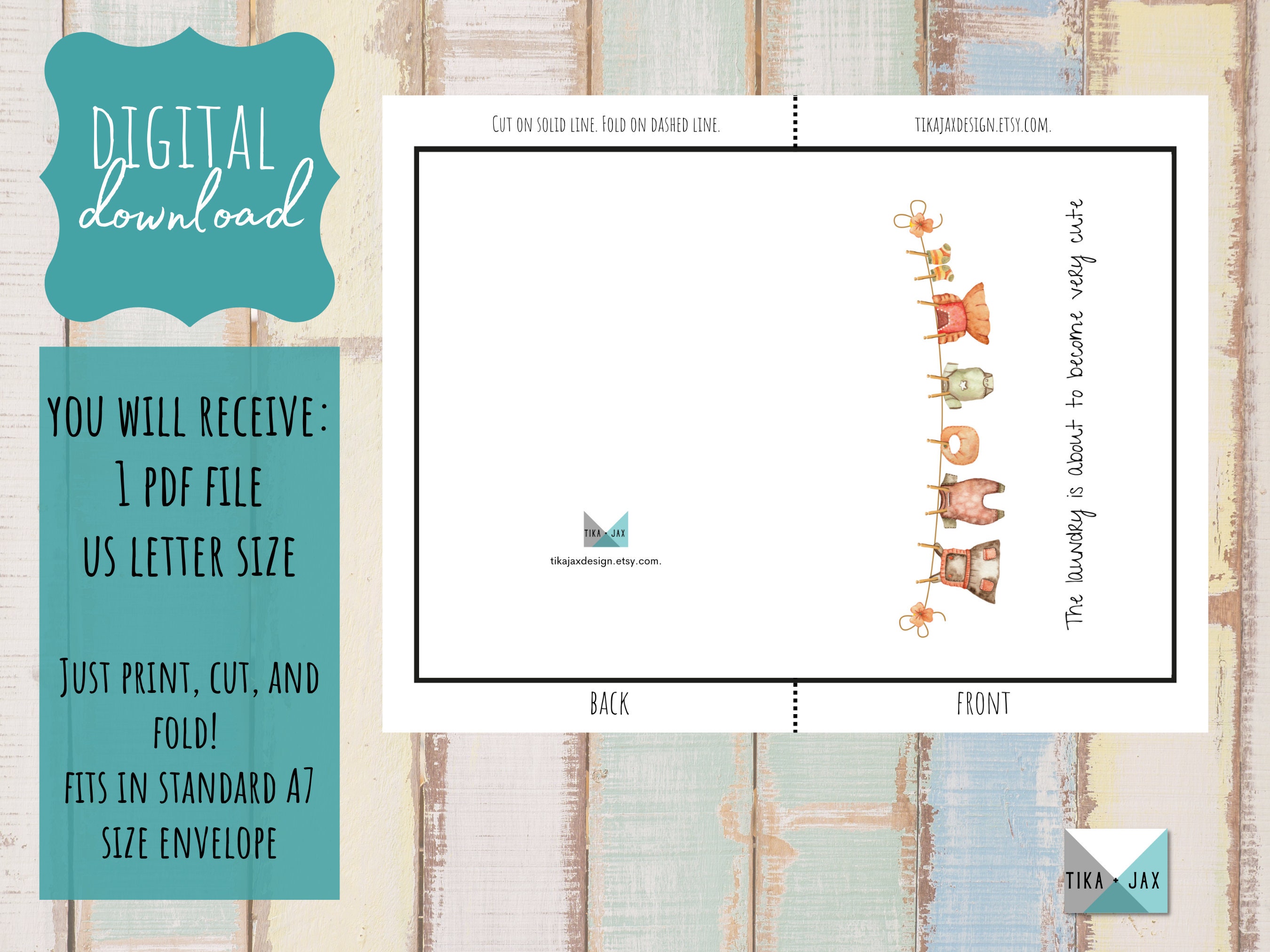 PRINTABLE Baby Card, New Baby Card, New Parents, Welcome Baby, Cute ...