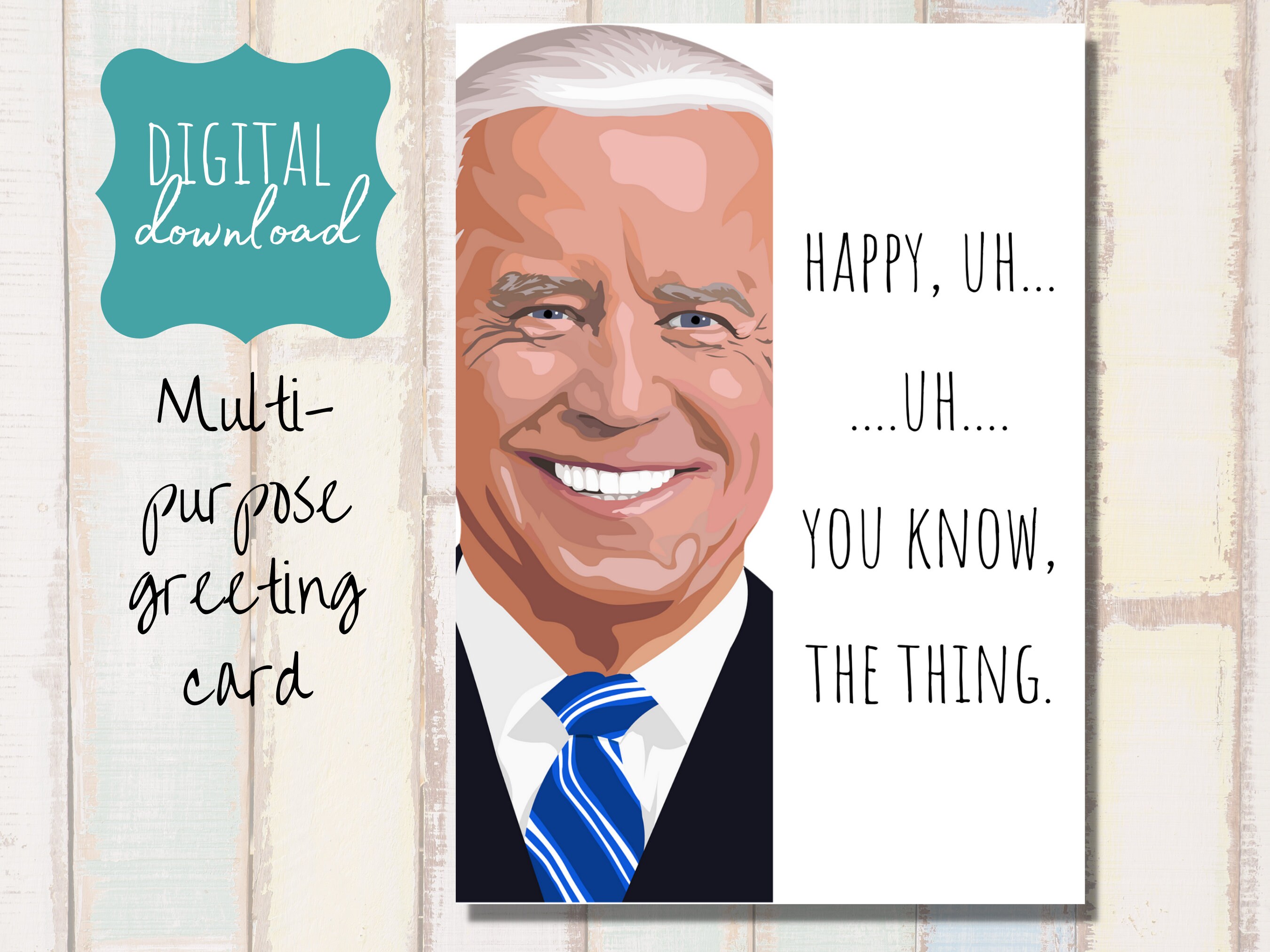 PRINTABLE Greeting Card, Funny Card, Mother's Day Card, Father's Day ...