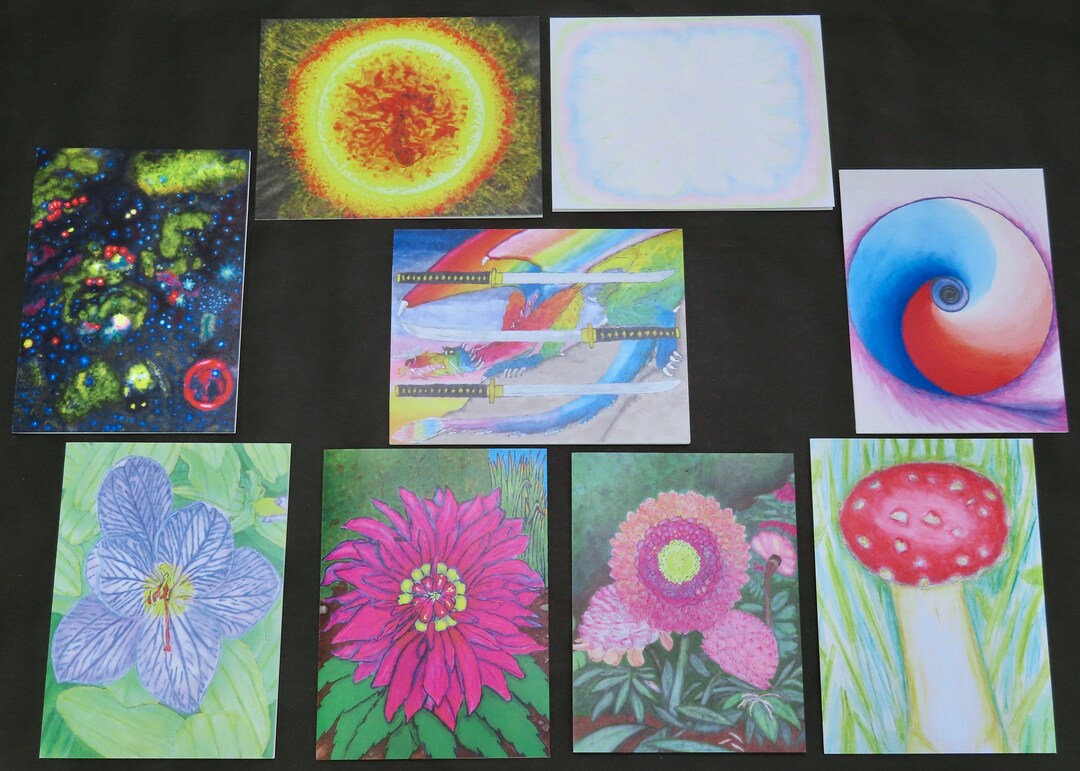 Zen Greeting Cards With Original Art & Poetry - Etsy