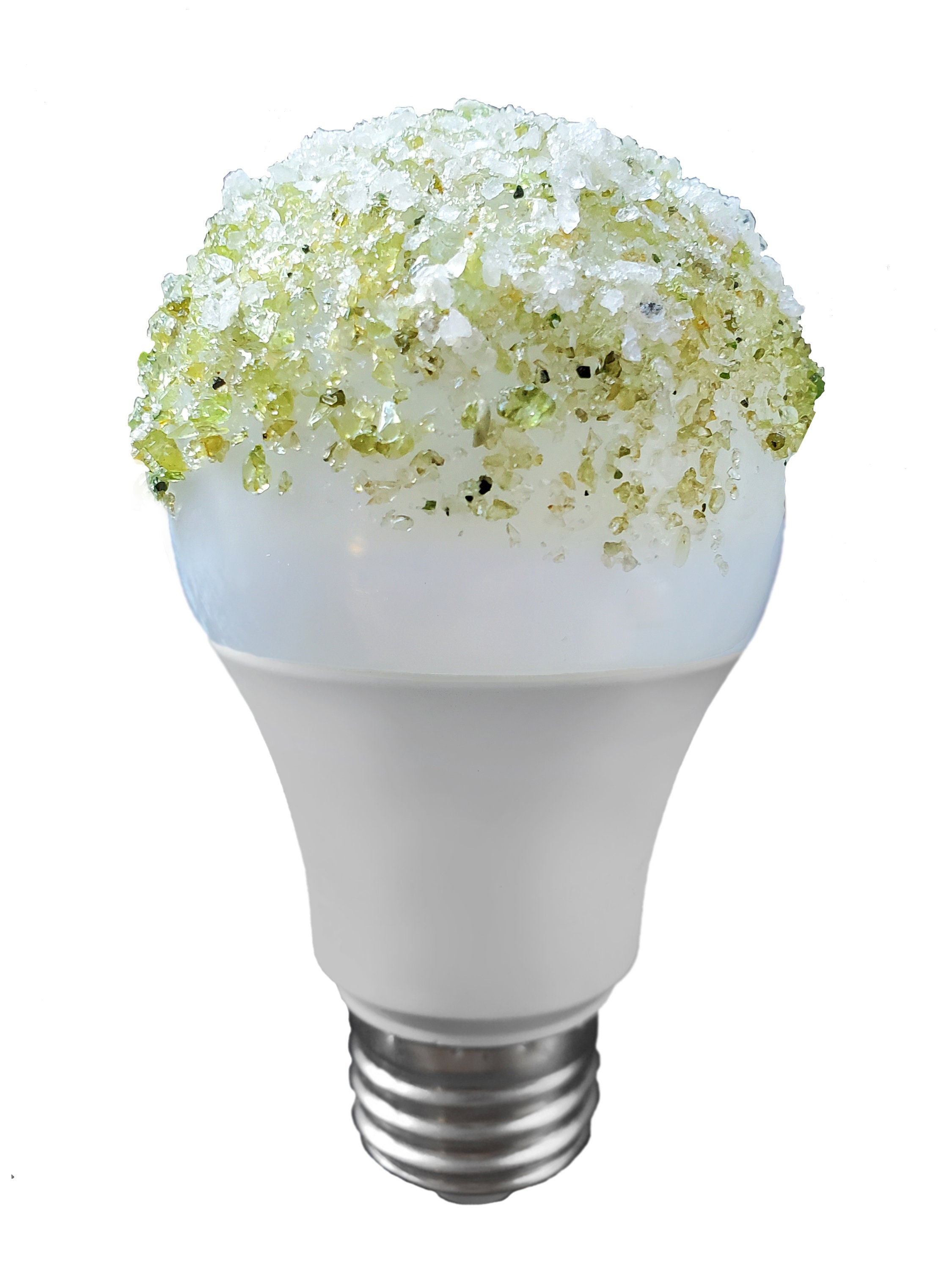 Gem Bulb Colorful Lightbulb Crystal Lighting Gemstone - Etsy