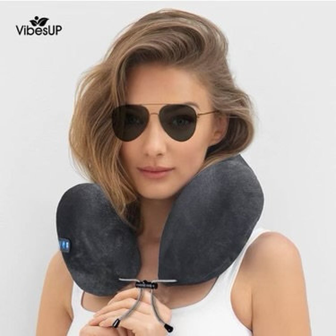 Extreme Neck Therapy- Kneading Neck Massager With Vibesup Crystal Vibes ...