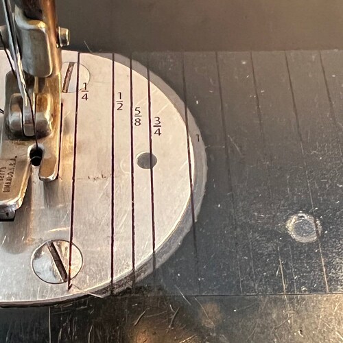 Printable Seam Allowance Guide IMPERIAL - Etsy