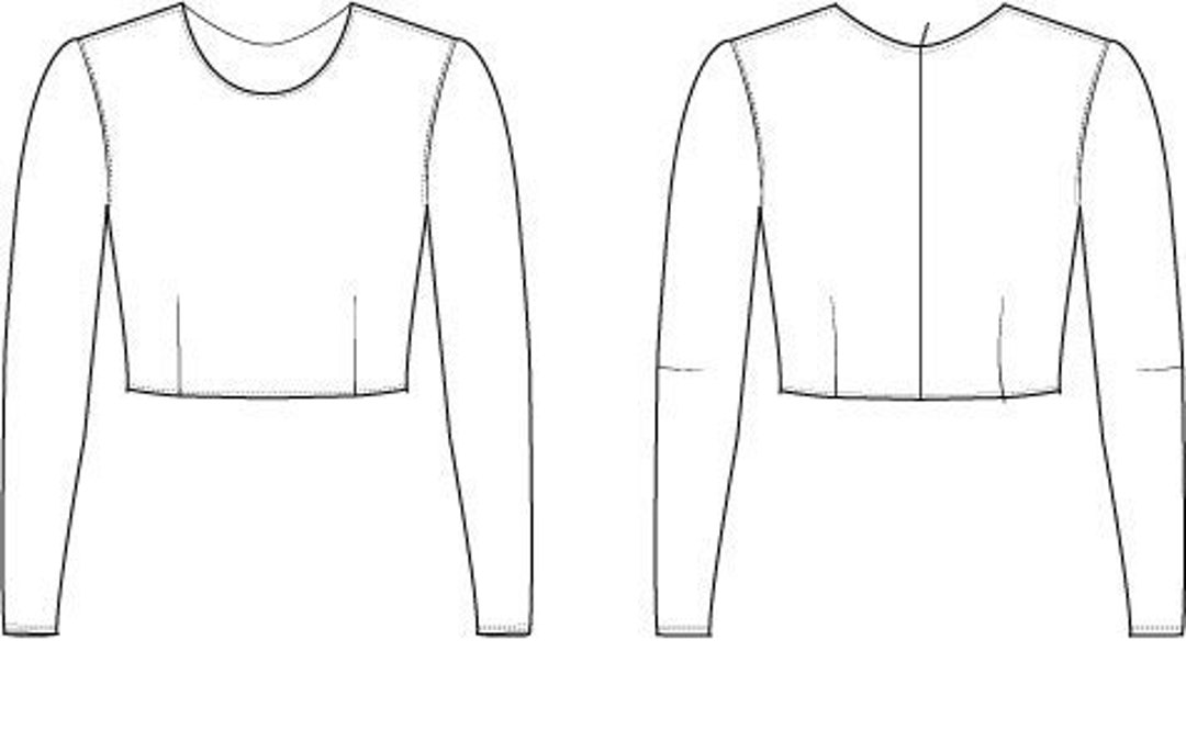 Basic Bodice Block / Sloper Size 4 Through 12 - Etsy