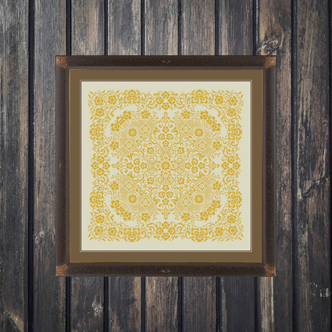 Cross Stitch Pattern, Monochromatic Cross Stitch, Cross Stitch ...