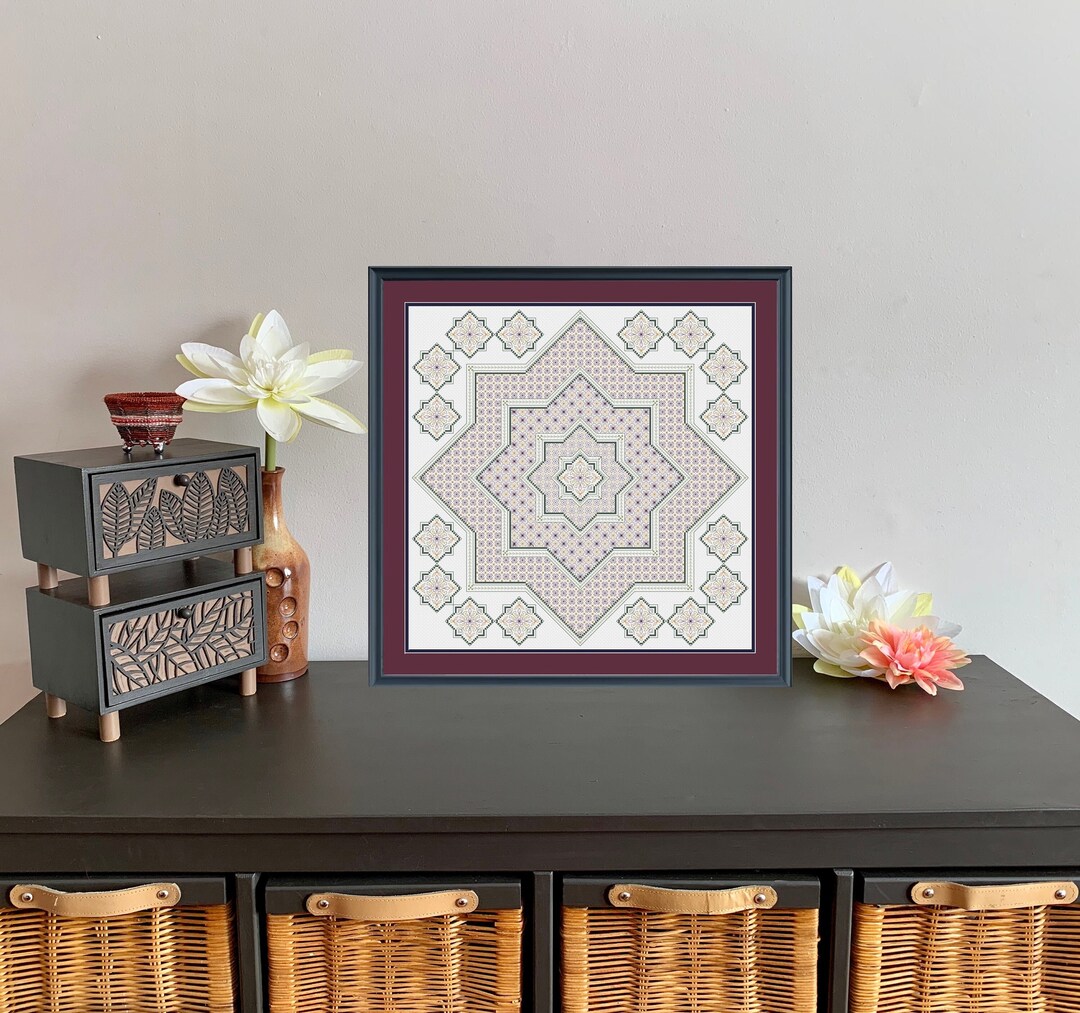 Blackwork Pattern, Embroidery Pattern, Blackwork Embroidery Pattern ...