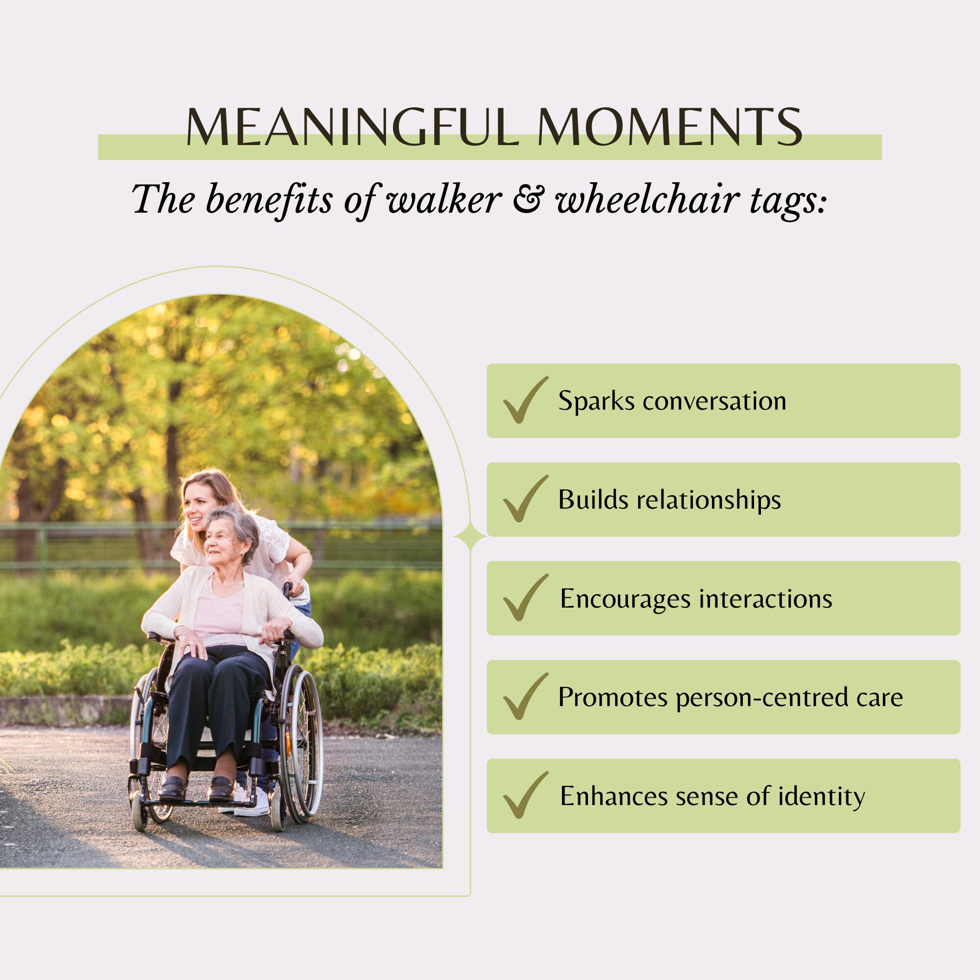 Walker & Wheelchair Tag 3x5.5 for Dementia - Etsy