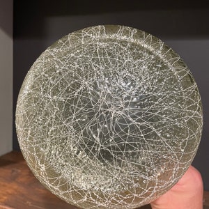 Vintage Spaghetti String Glass Pitcher, Light Seaglass Green Color ...