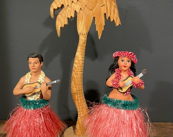 Hula Girl Palm Tree - Etsy