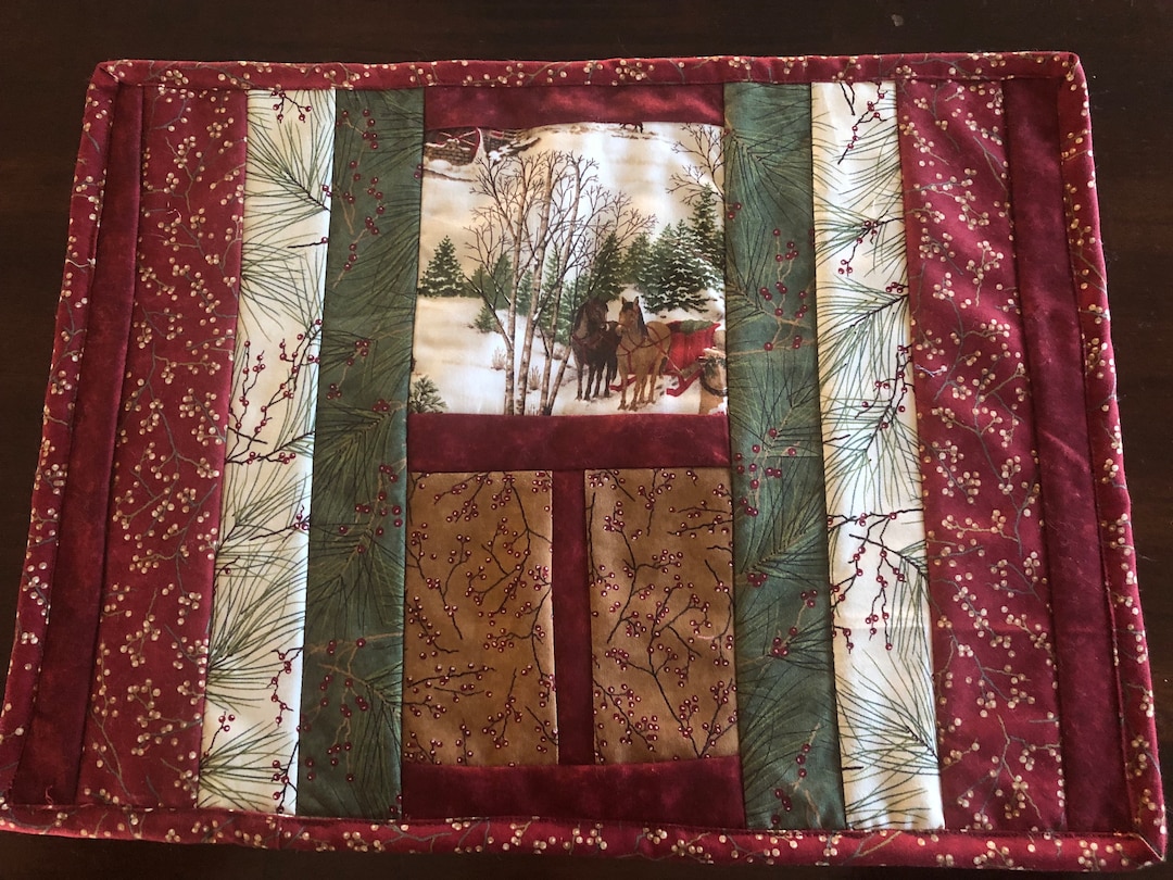 Christmas/winter Placemats - Etsy