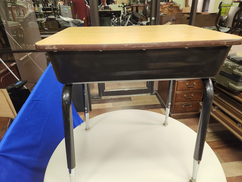 Vintage School Desk - Etsy