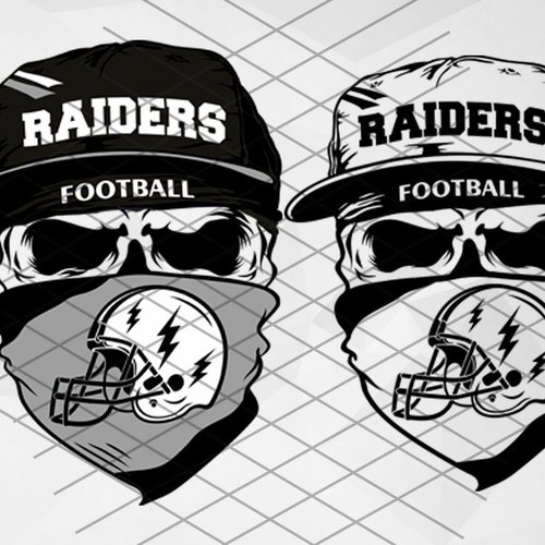 Raiders Football SVG - Etsy