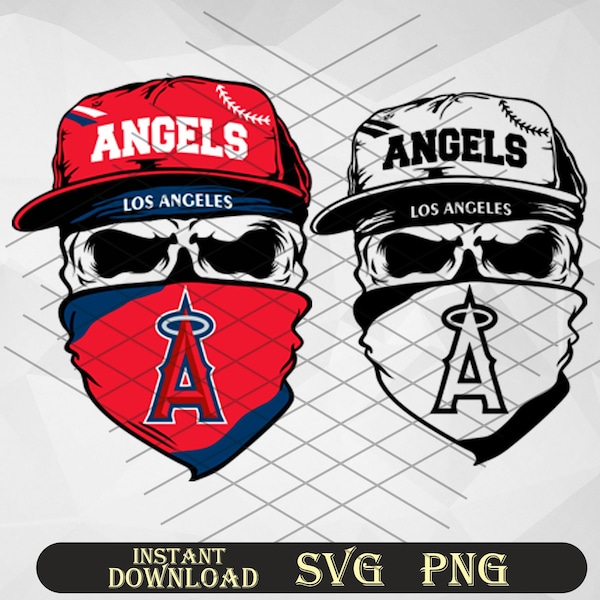 Angels Baseball Logo Svg - Etsy