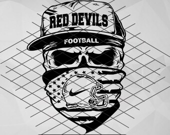 Red Devil Svg, Devils Svg, Red Devil, Red Devils, Devil, Svg, Dxf, Eps ...