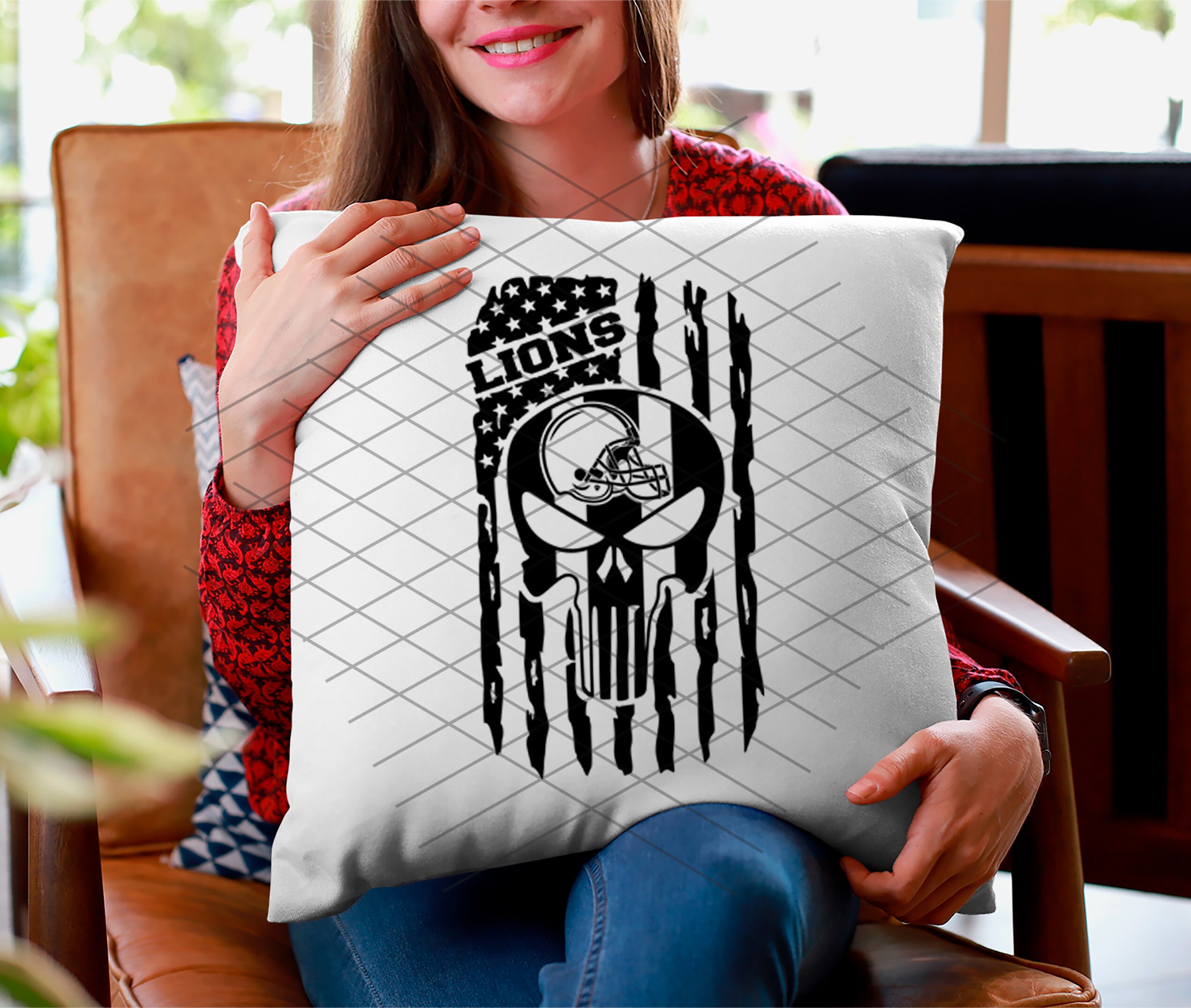 Lions Football Svg - Etsy