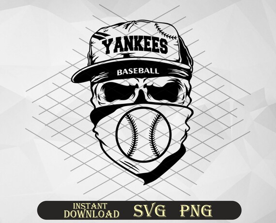 Yankees Baseball Svg Instant Download - Etsy