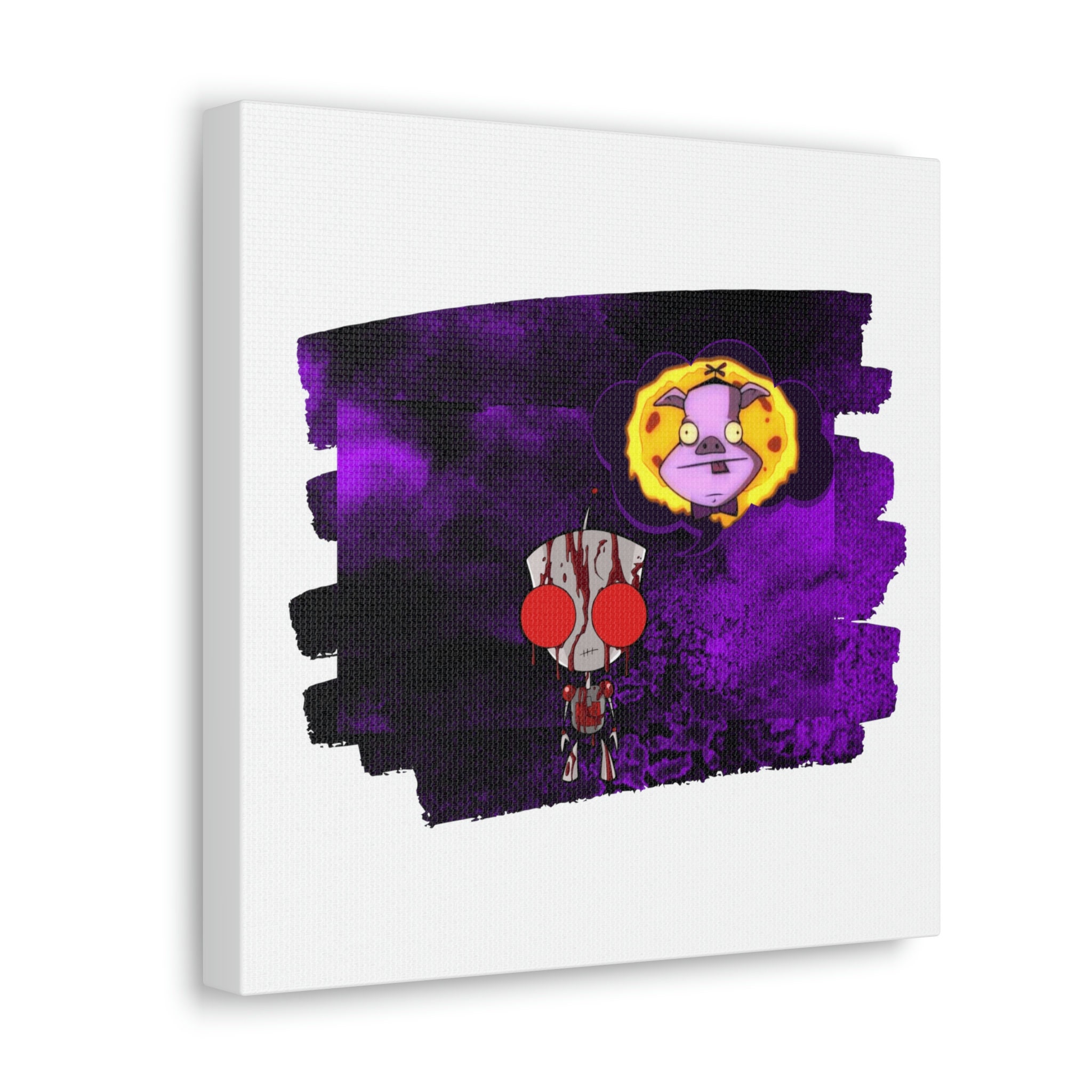 Invader Zim Canvas Gallery Wraps - Etsy