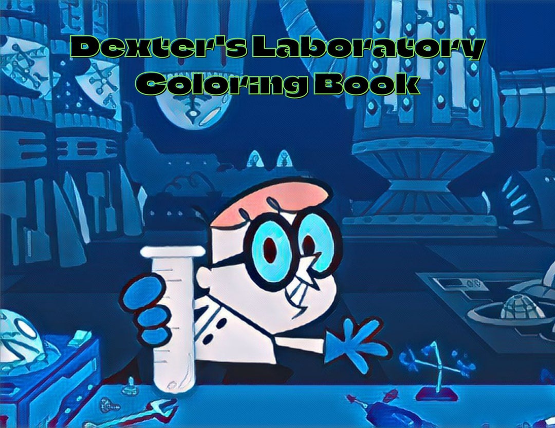 Dexter's Laboratory Coloring Book/digital/instant Download - Etsy