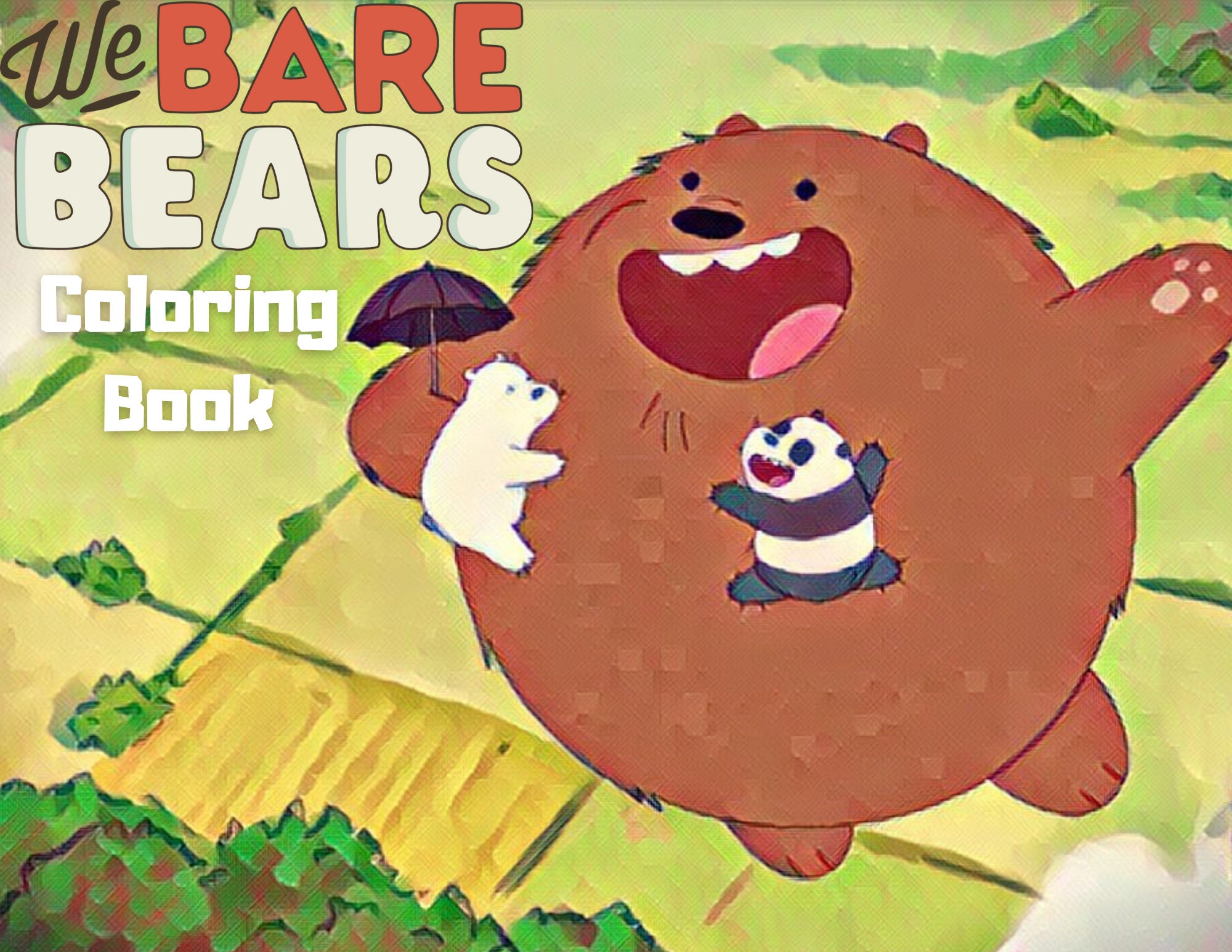 Bare Bears Coloring Pages