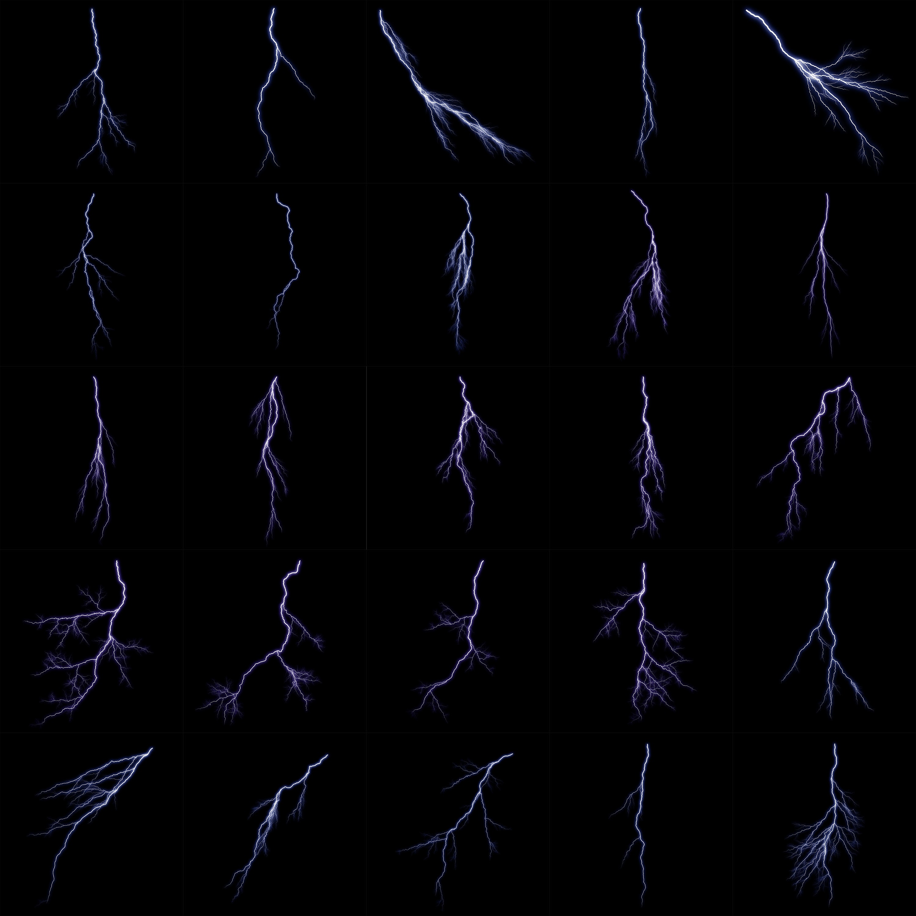 Lightning Sprite Sheet