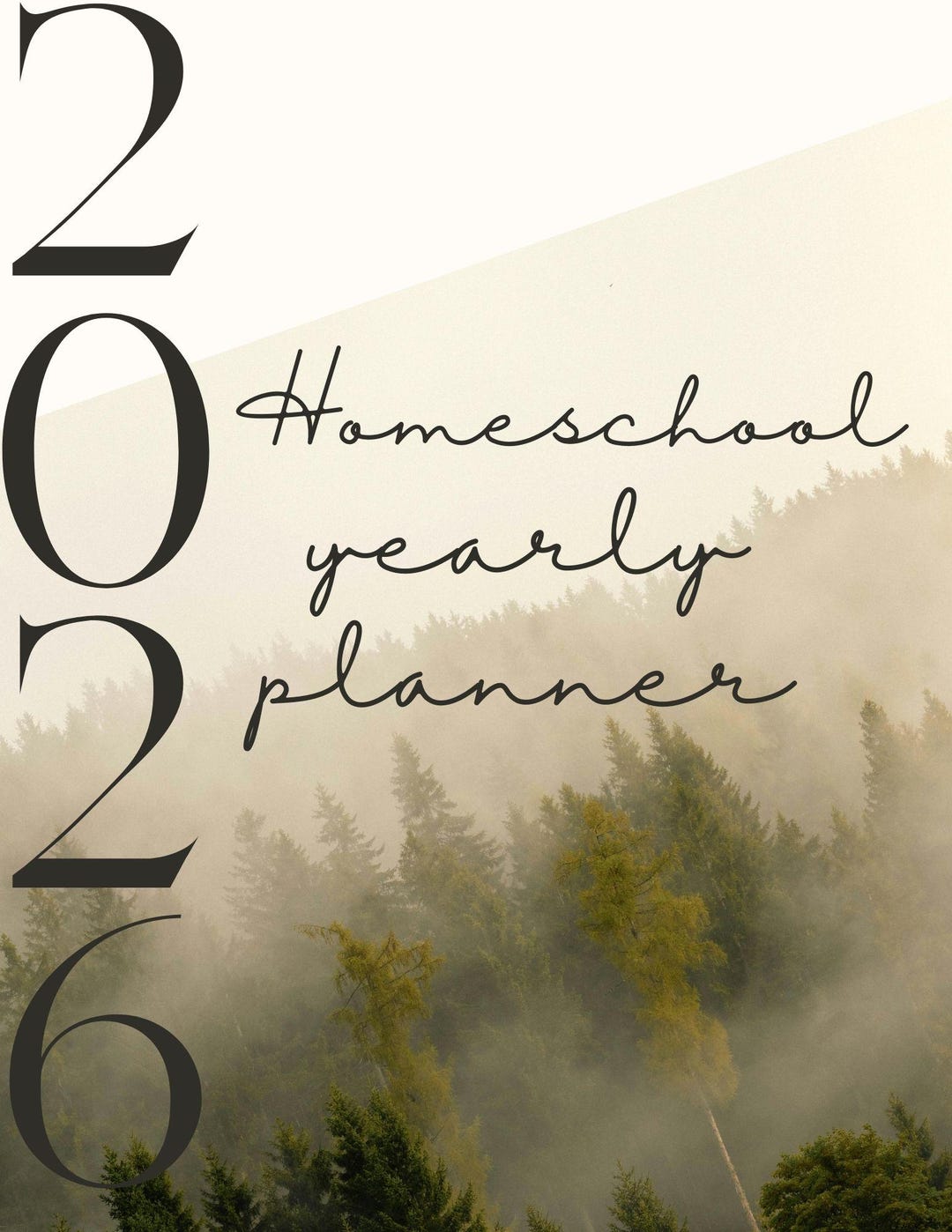 2026 Homeschool Planner PDF Printable - Etsy