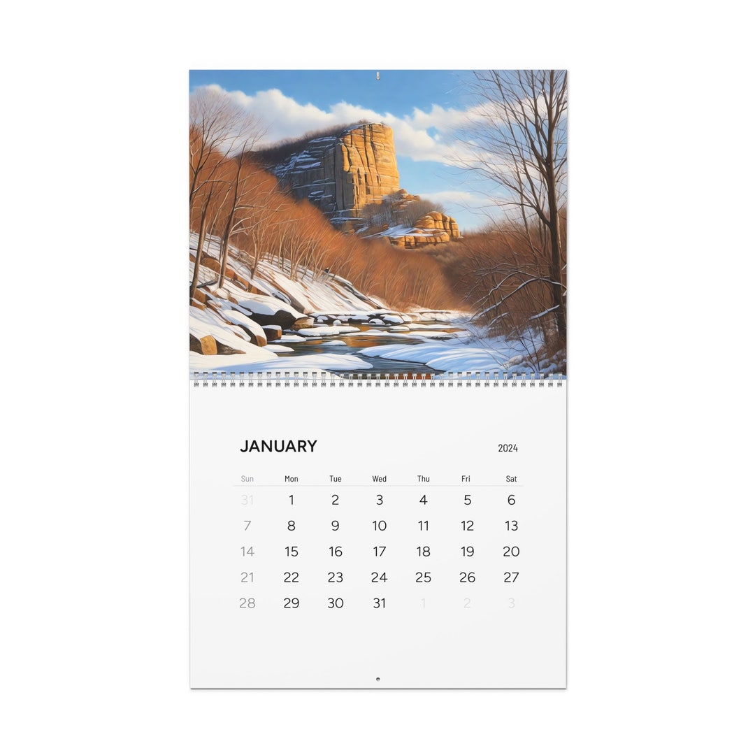 Calendar 2024 Starved Rock & Buffalo Rock State Park Calendar, Enjoy ...