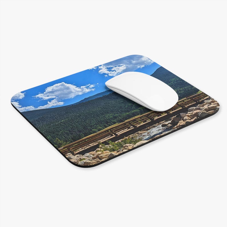 Rocky Mountain National Park Mouse Pad, Colorado Landscape Desk Mat - Etsy