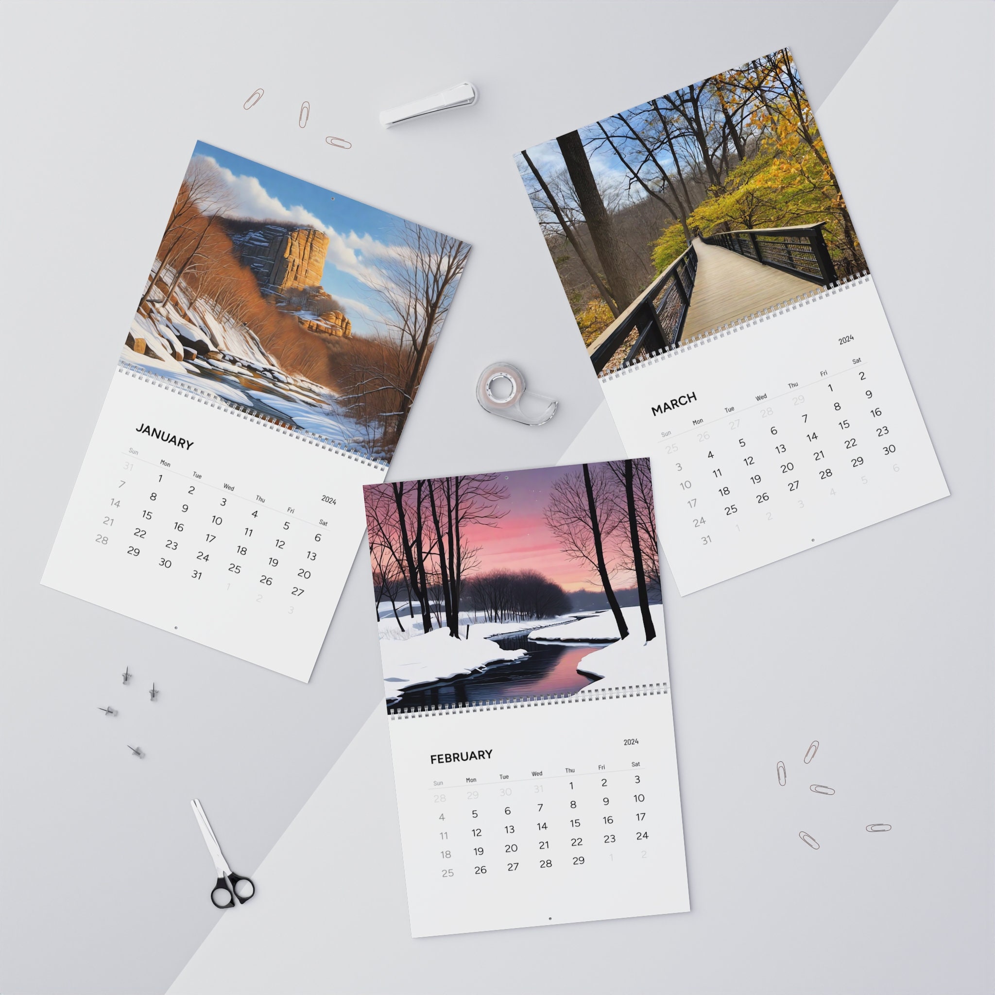 Calendar 2024 Starved Rock & Buffalo Rock State Park Calendar, Enjoy ...