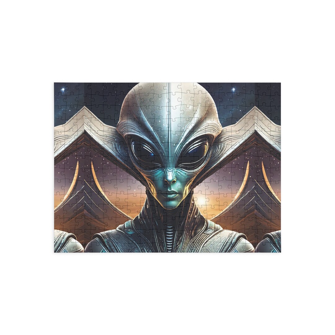 Alien Jigsaw Puzzle, Puzzle, Cosmic Puzzle, Out of This World Puzzle ...