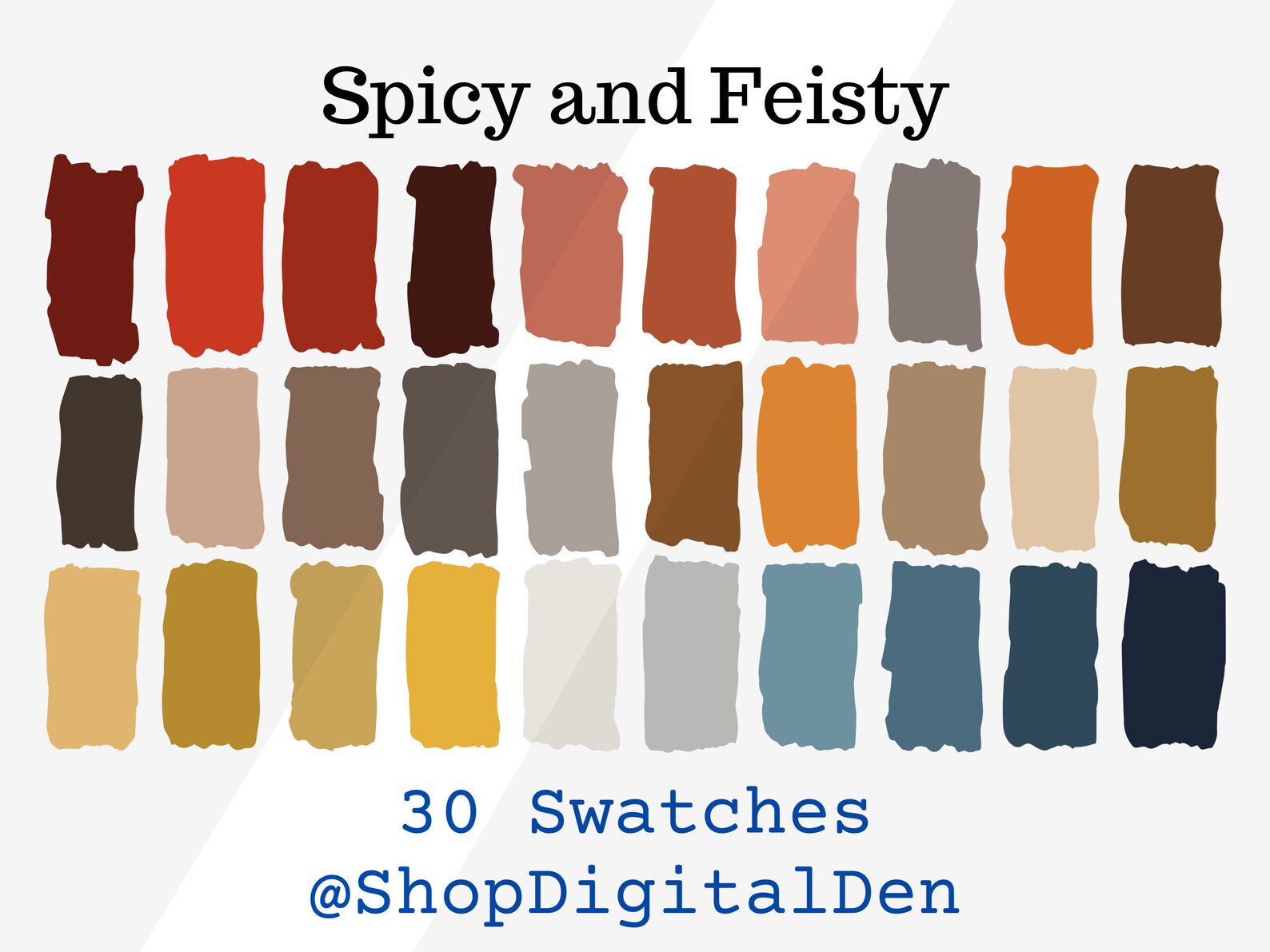 Spices Procreate Color Palette, Food Art, Fall Color Scheme, Autumn ...