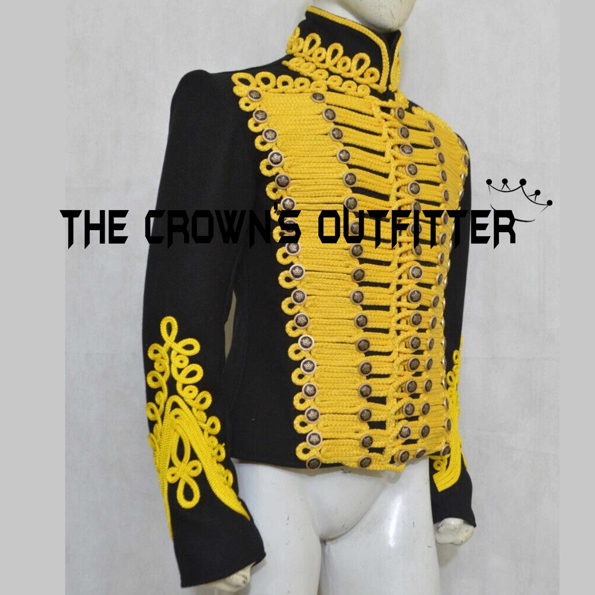 Gold Yellow Uniform Trouser Braid