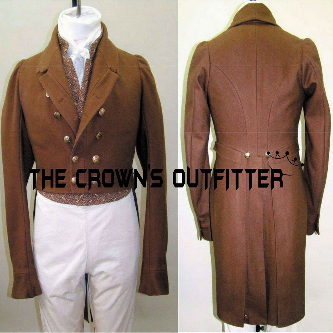 New Regency Coatdated 1810-1830 Jacket British Tailcoat - Etsy UK