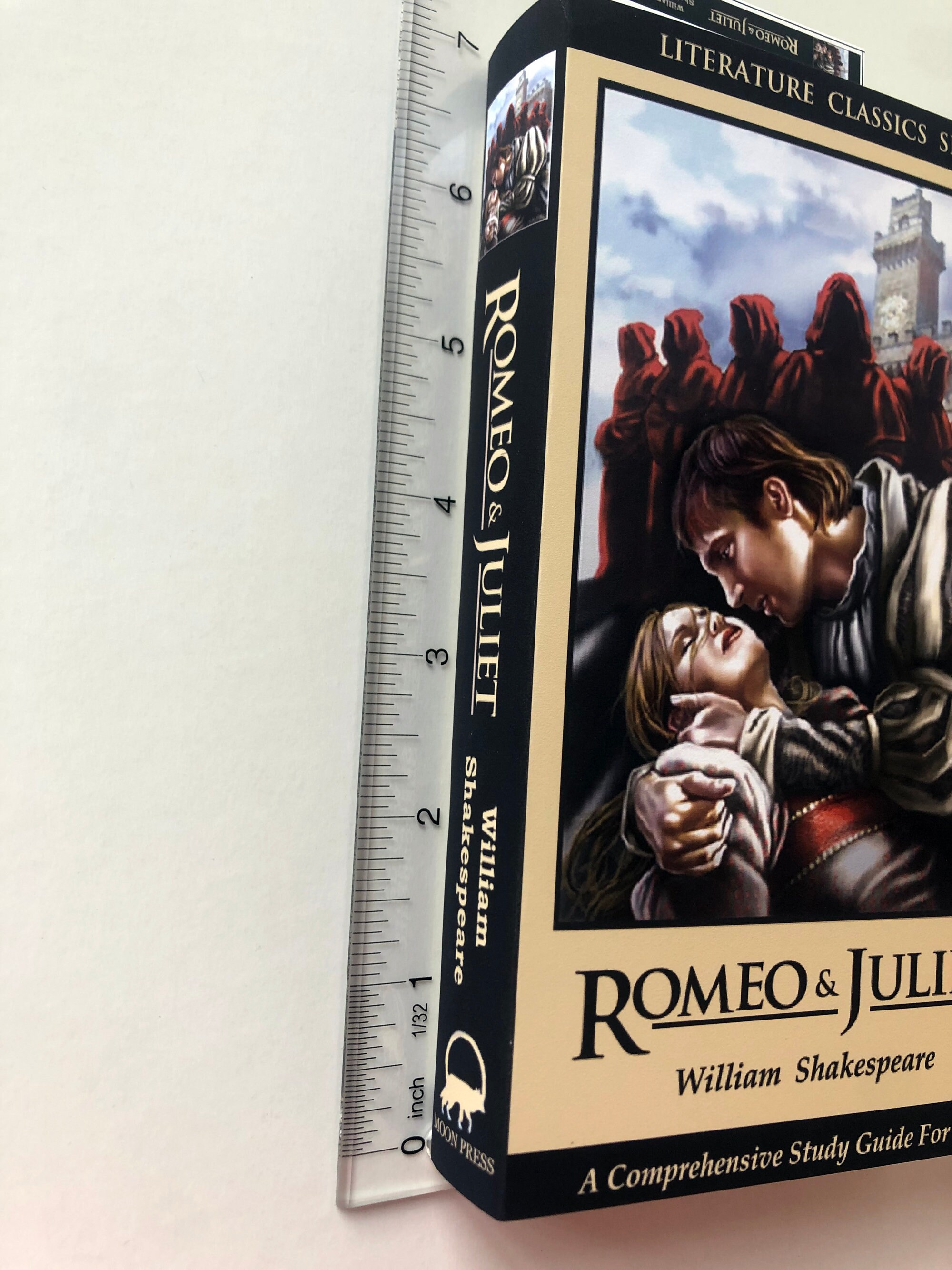 Romeo & Juliet Screen Accurate Prop Replica cover and Book - Etsy Australia