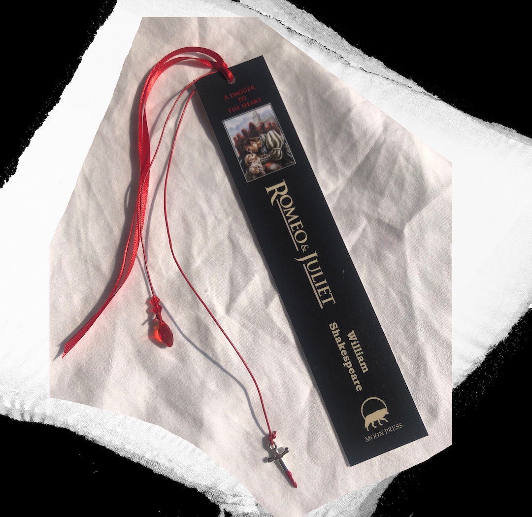 Romeo & Juliet Bookmark Perfect When Reading Sm’s NM - Etsy