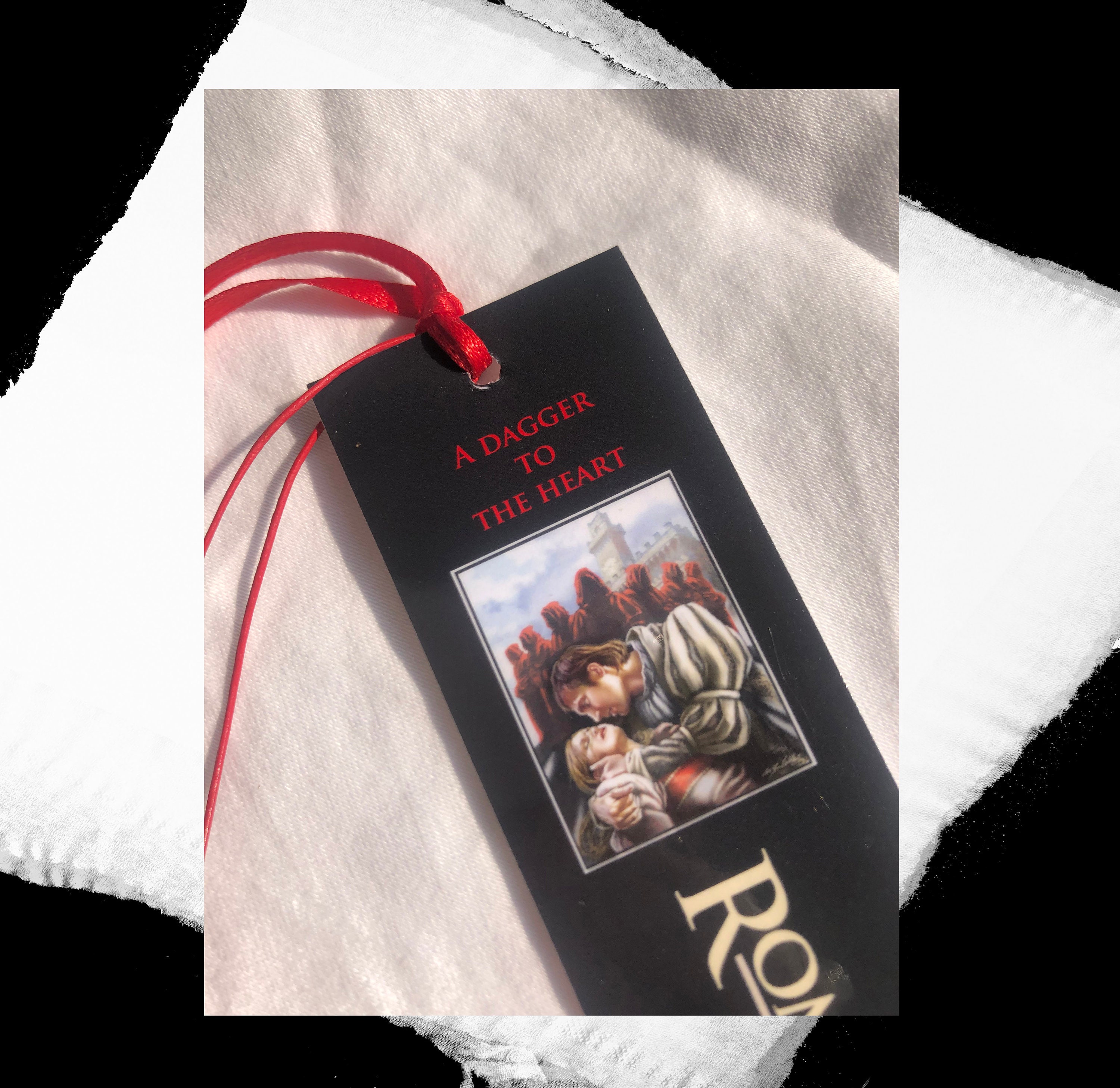 Romeo & Juliet Bookmark Perfect When Reading Sms NM - Etsy