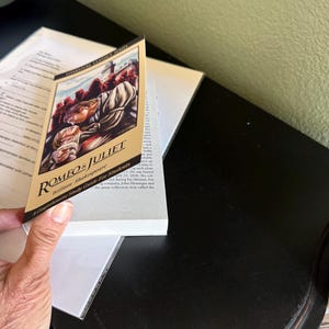 Romeo & Juliet Screen Accurate Prop replica, Cover and Book, as Seen in ...