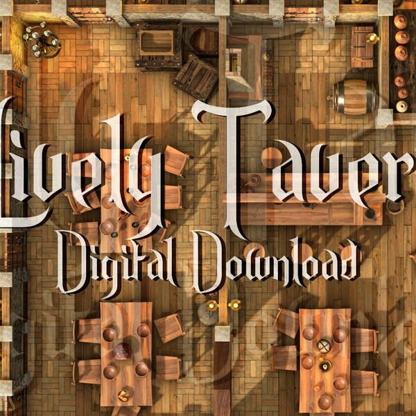 Tavern Map - Etsy