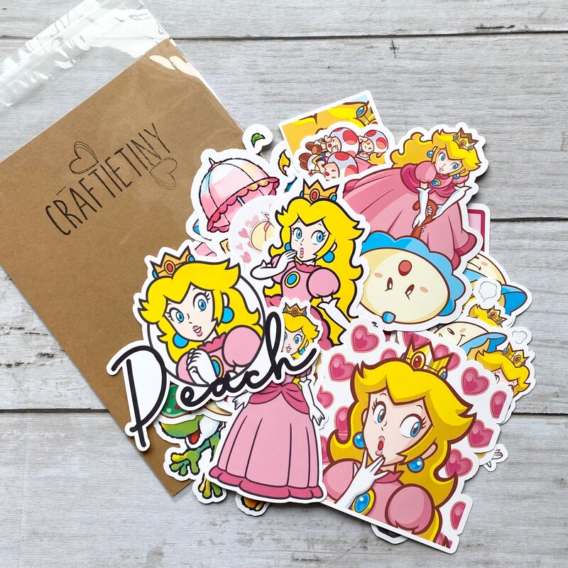 Princess Peach - Etsy