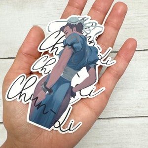 Waterproof Chun-li Sticker Pack, Different Options to Choose From ...