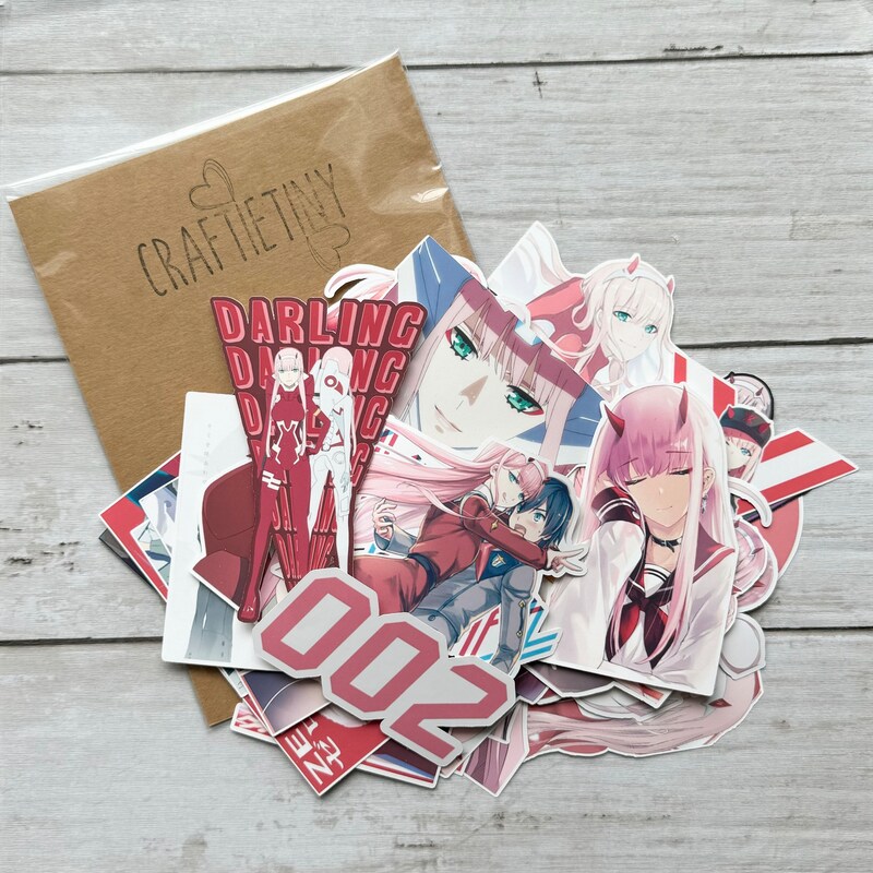 Zero Two Stickers - Etsy