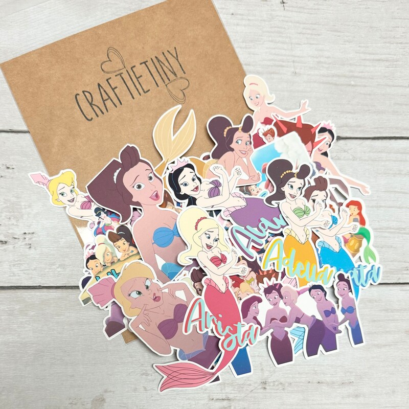 Little Mermaid Decal - Etsy