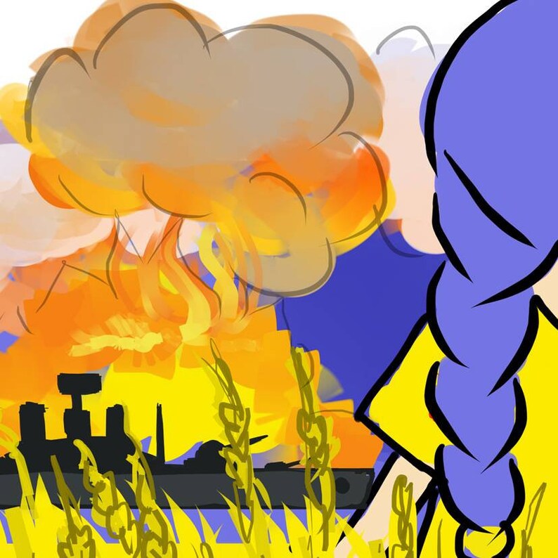 War Geese in Action Digital Art, Downloadable File, PSD, PNG, JPG - Etsy