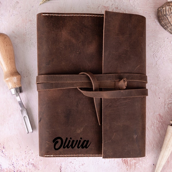 Leather Sketchbook - Etsy