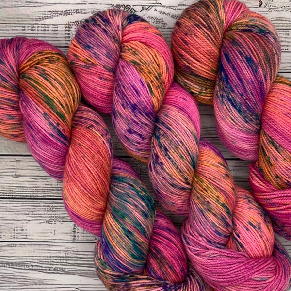 Bright Orange Yarn - Etsy