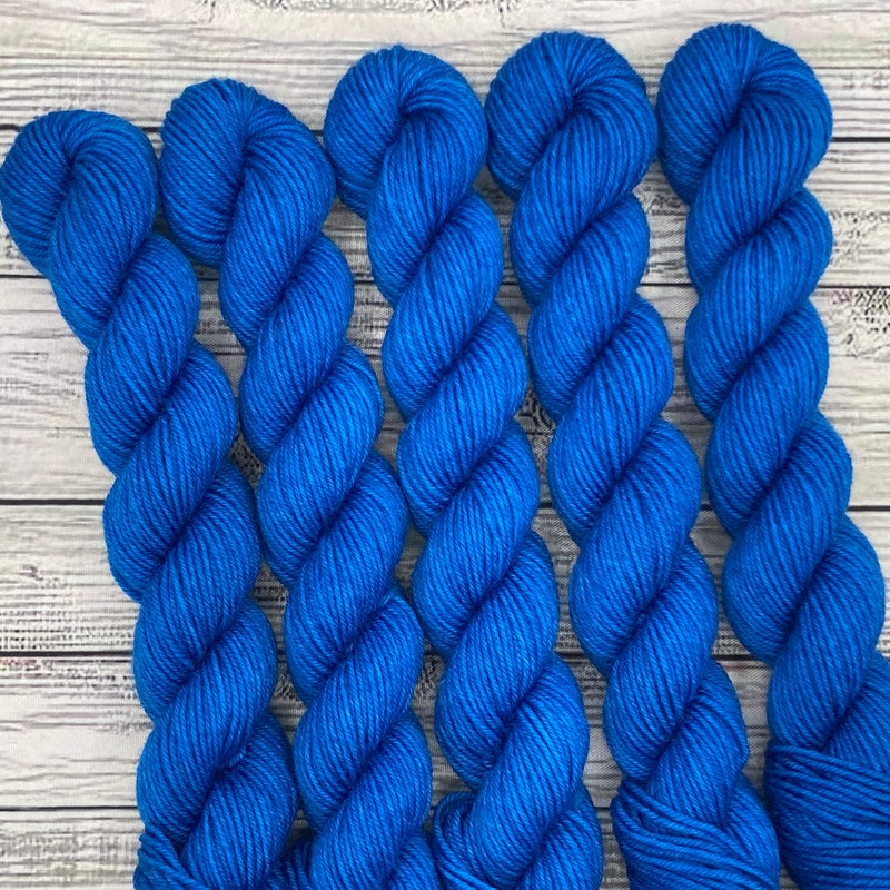 Blue Yarn - Etsy
