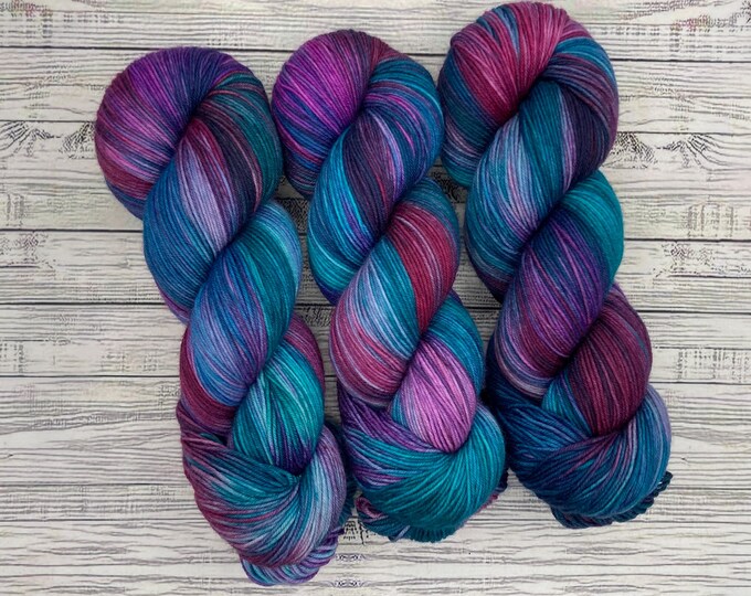 Dragon’s Lair - Stitch Quest - Hand Dyed Yarn - Knit Crochet Gift ...