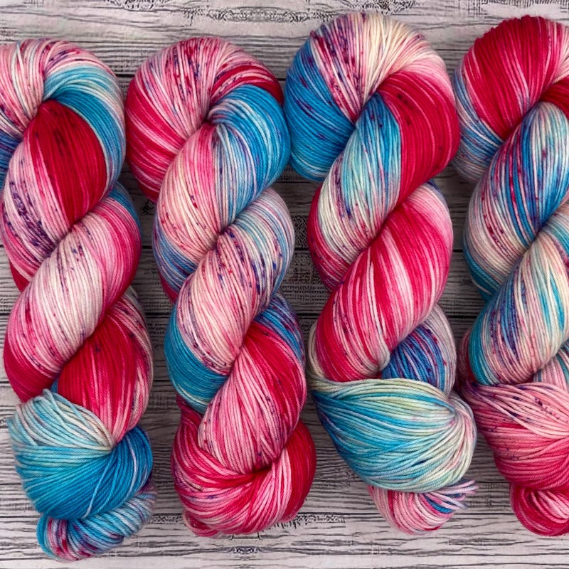 Hot Pink Yarn - Etsy